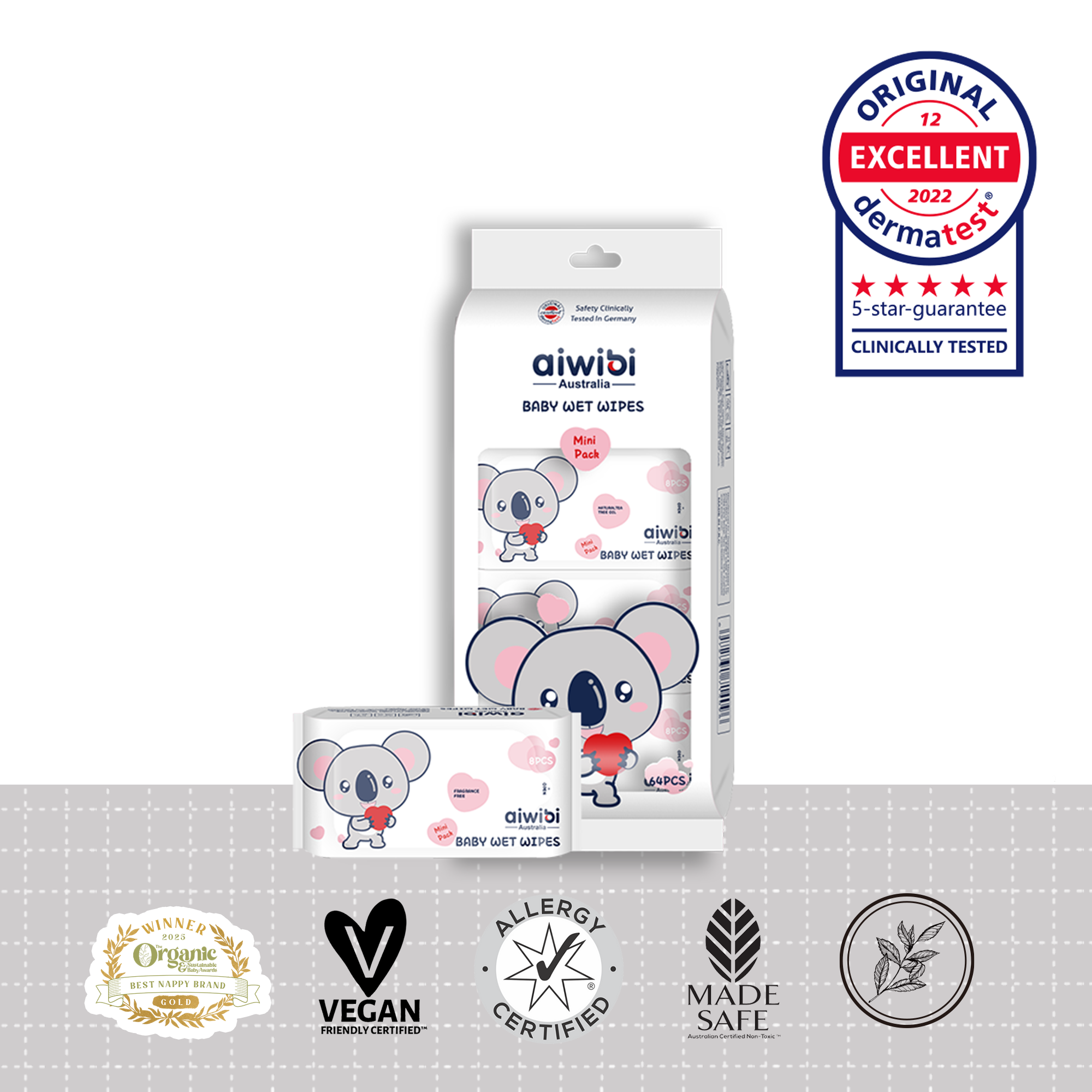 Toallitas Portátiles de Paquete Mini – Aiwibi Dominicana